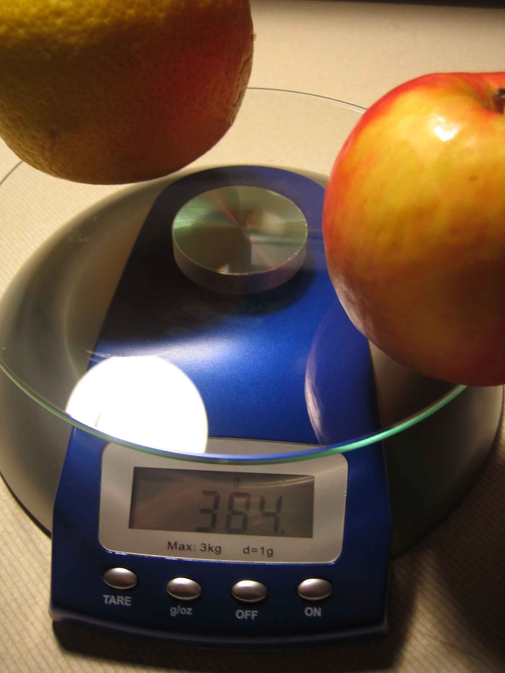 Benchtop Kitchen Scale with Glass Platform 5kg x 1g - Just Scales ...