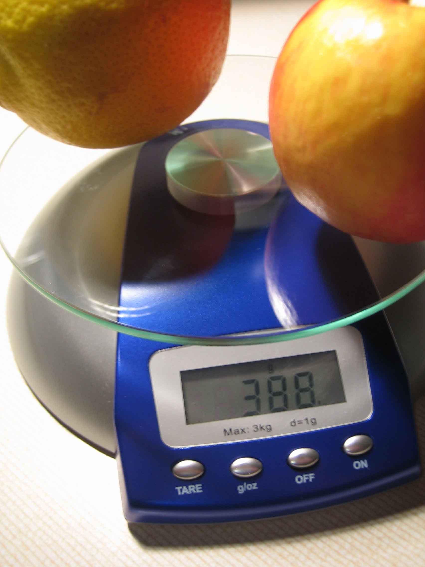 Benchtop Kitchen Scale with Glass Platform 5kg x 1g - Just Scales ...