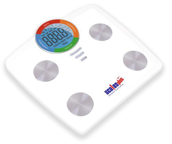 Body Fat and Hydration Analysis Scale with Motivational Health ...