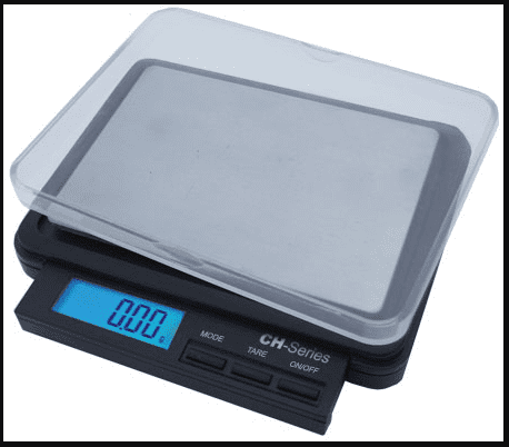 Pop Out LCD High Capacity Pocket Sized Scale 3kg x 0.1g - Just Scales ...