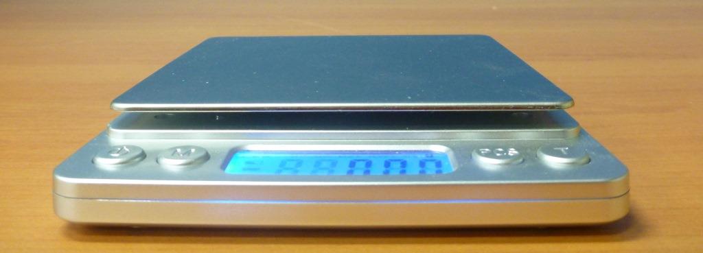 Professional Digital Table Top Scale - 500g x 0.01g - Just Scales ...