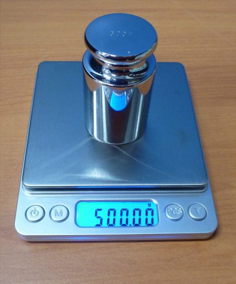 Professional Digital Table Top Scale - 500g x 0.01g - Just Scales ...